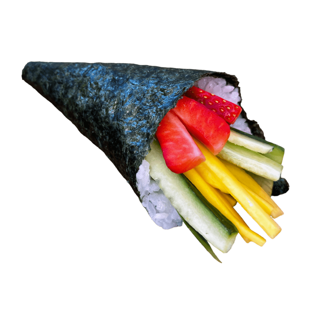 Temaki Vegetariano - Temple Sushi